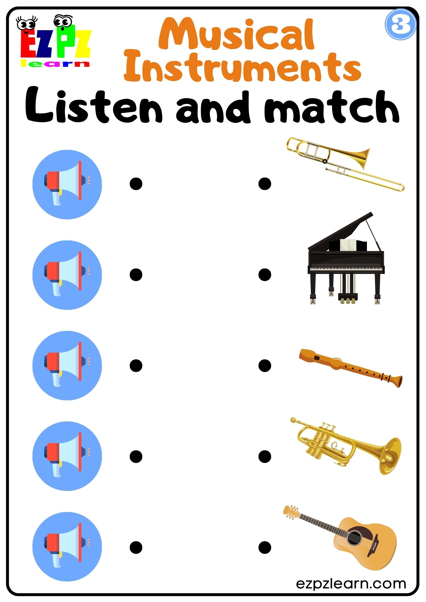 Musical Instruments - Ezpzlearn.com